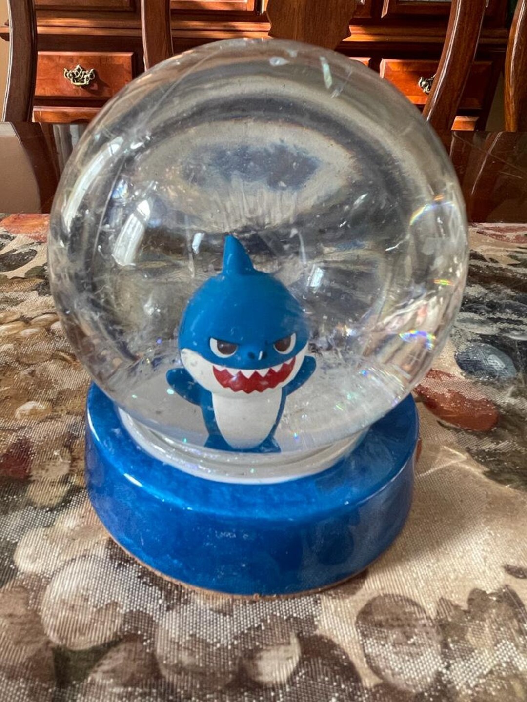 Baby Shark Family Pup Snow Globe Birthday Children Holiday Gifts Ready ...