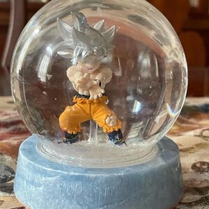 Super Saiyan Goku Dragon Ball Z Anime Snow Globe Birthday Children ...