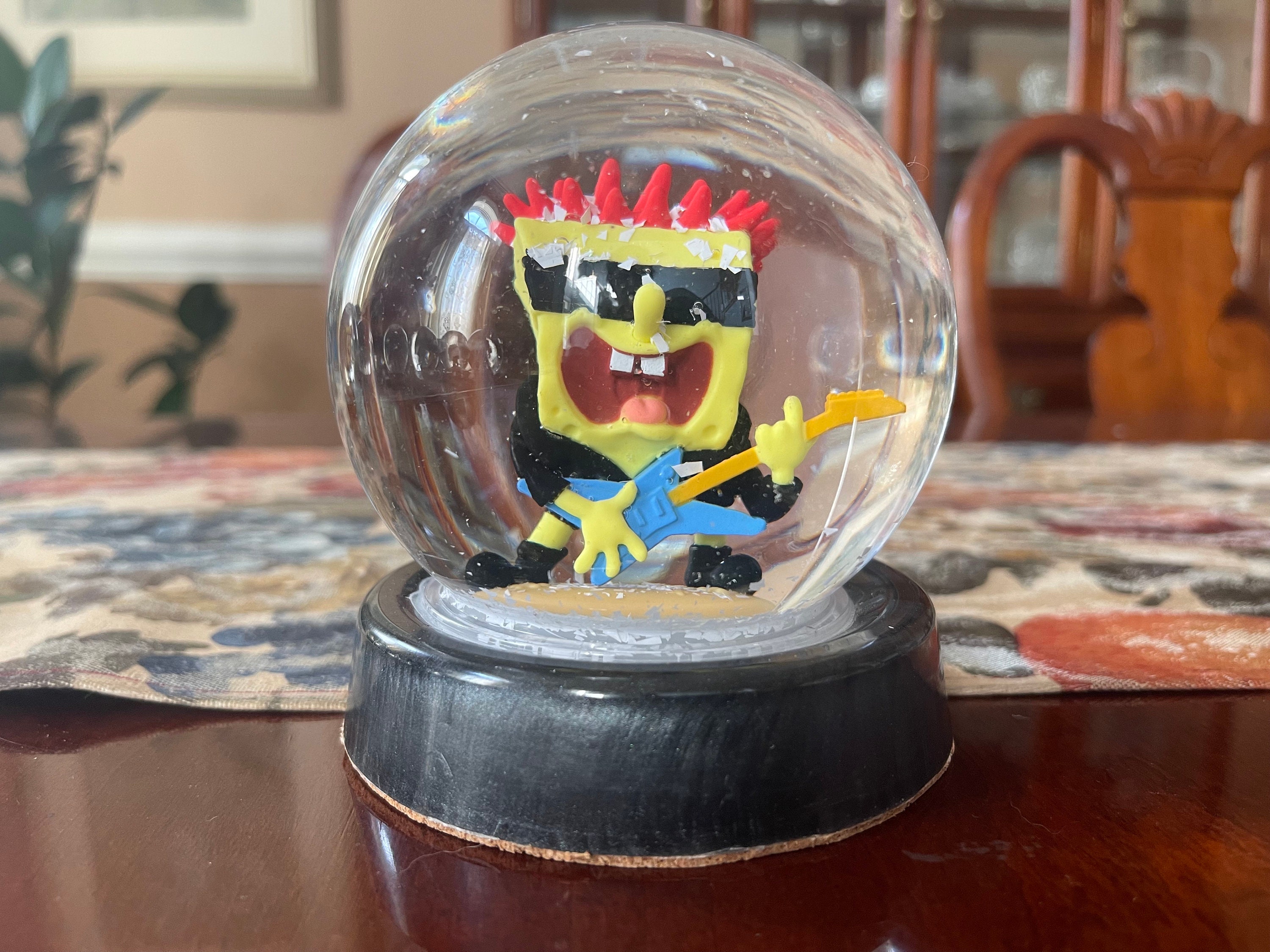 Spongebob Squarepants Patrick Krusty Krab Collectible Snow Globe ...