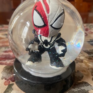 Venom Spiderman Hero Comics Snow Globe Birthday Children Holiday Gifts ...