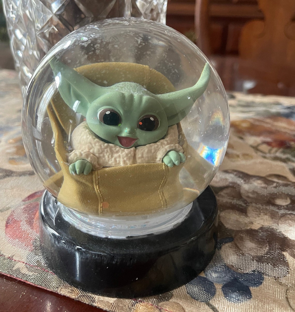 Handmade Baby Yoda, Grogu, the Child, Snow Globe From Star Wars the ...