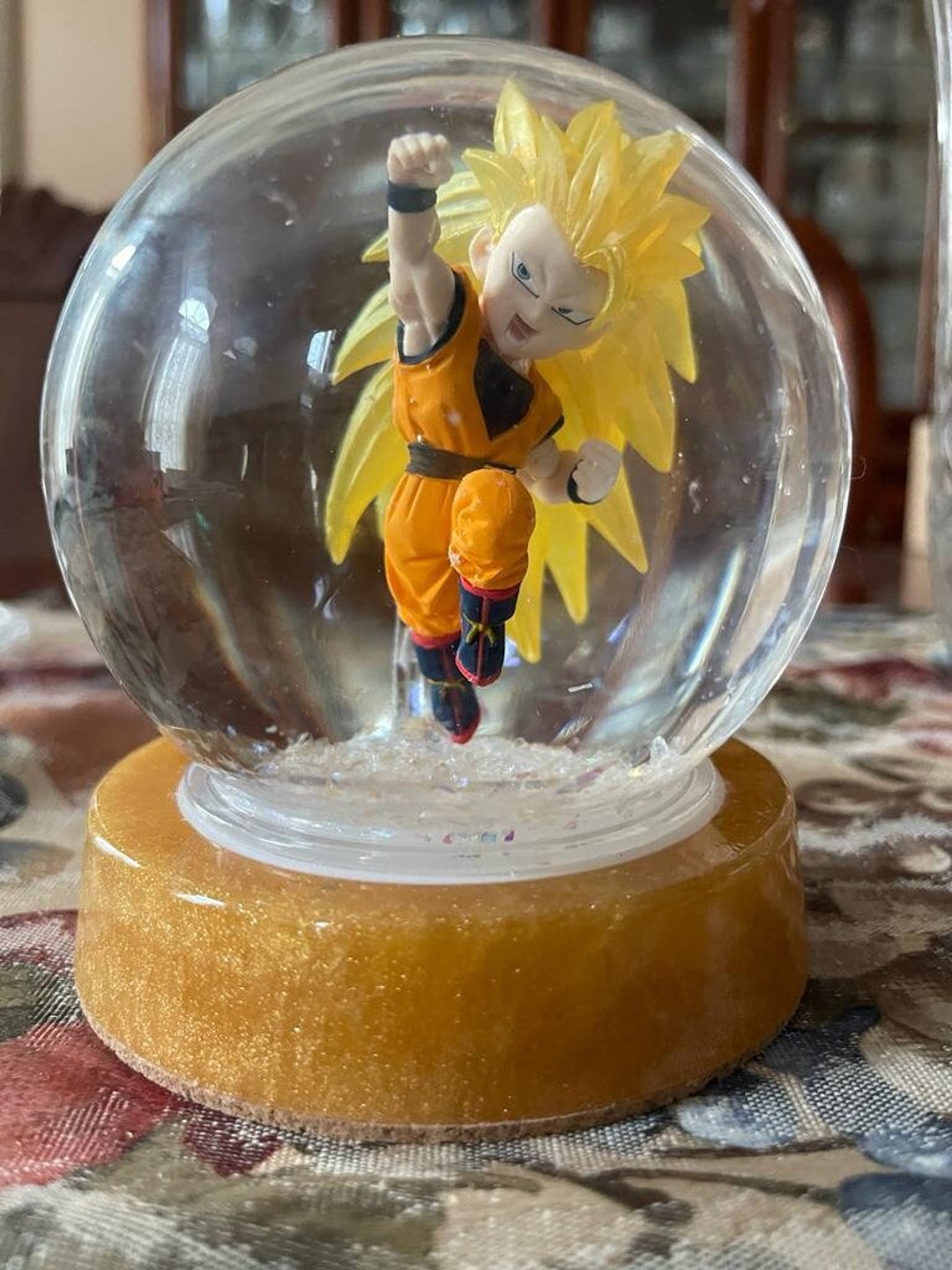 Dragon Ball Z Anime Super Saiyan Snow Globe Buu Broly Goku Gotenks ...
