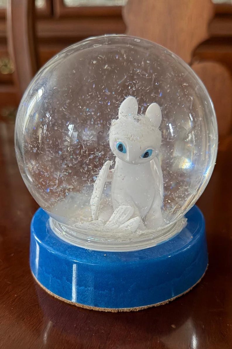 How to Train Your Dragon Toothless HTTYD Snow Globe Holiday Gifts ...