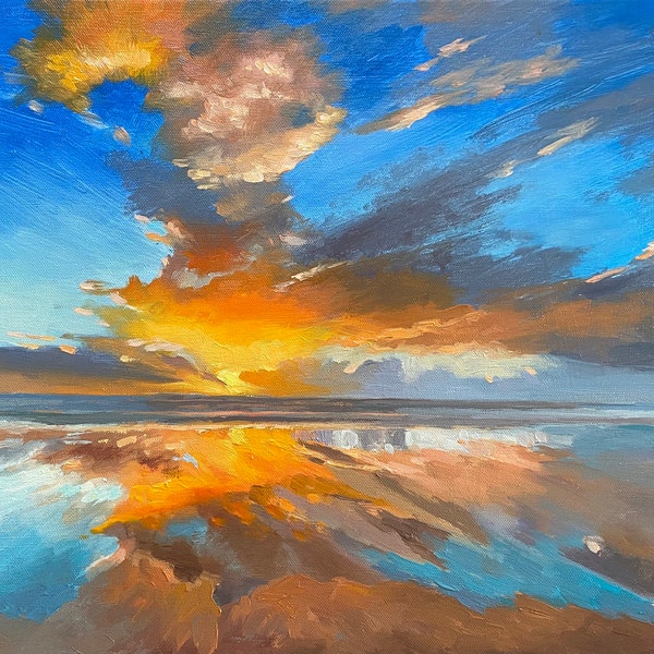 Dramatic Painting - Etsy