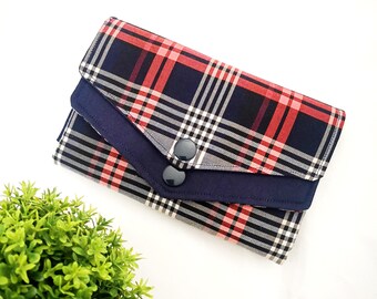 Tartan Women Wallet - Etsy