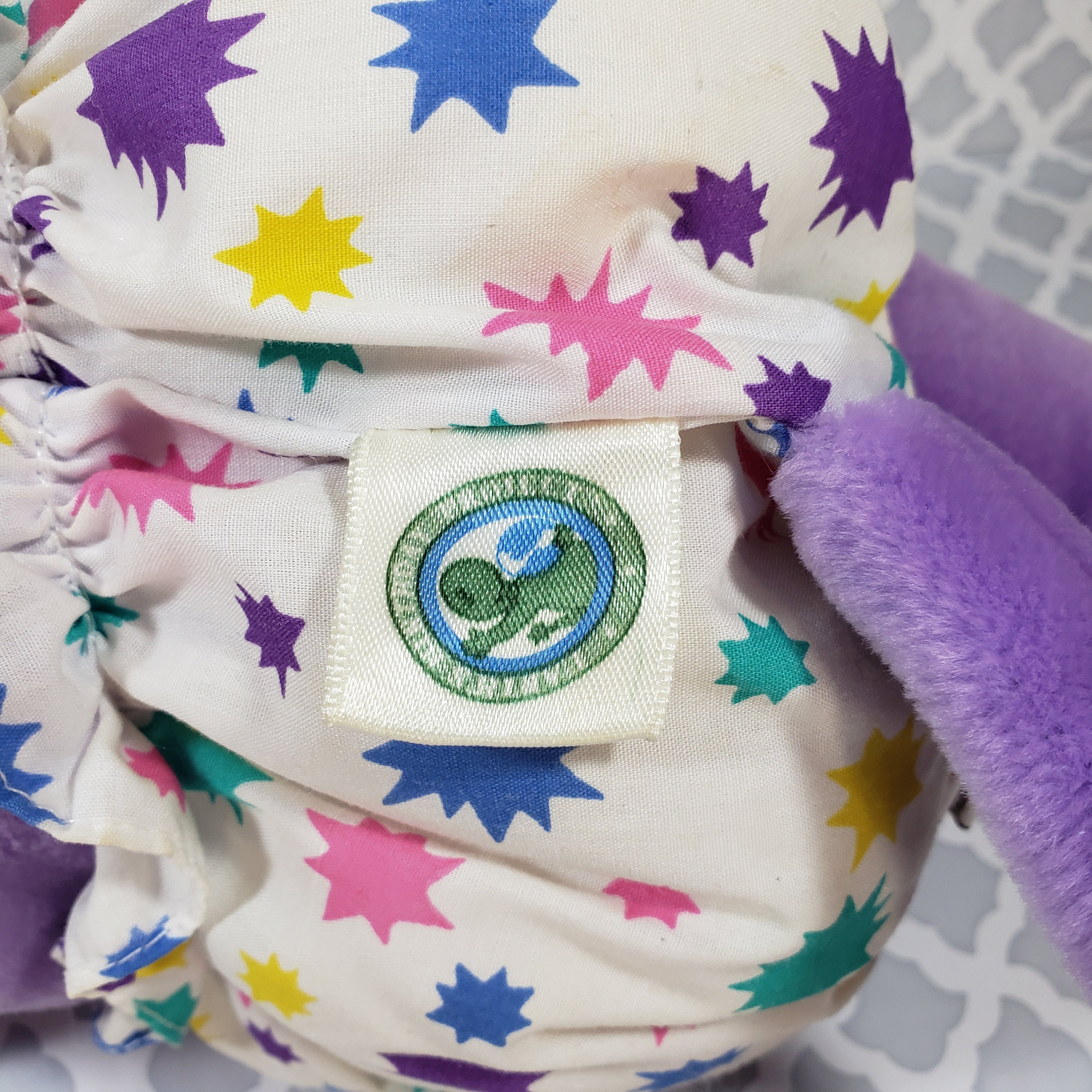 Rare Purple Zwibble Dibble PUPPET Plush By Gund Earth's | Etsy