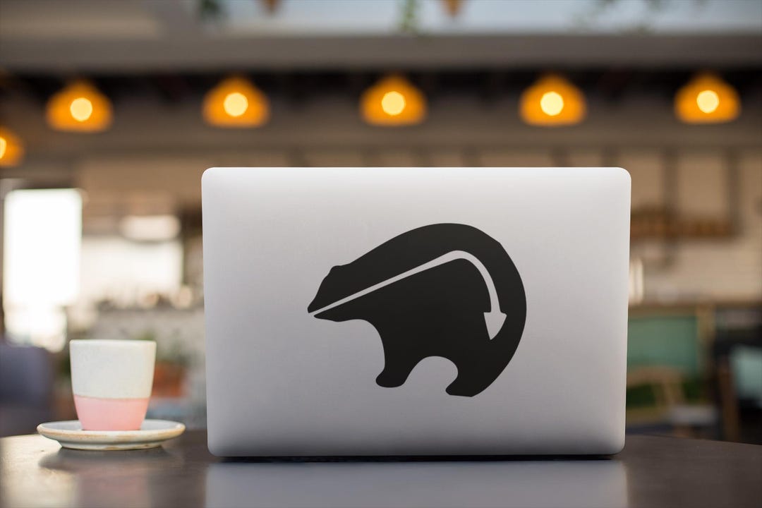 Zuni Bear Vinyl Decal | Lightning Bolt & Arrow Symbol | Protection ...