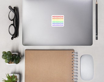 Indigenous People Vinyl Sticker Native American Tribe Pride - Etsy