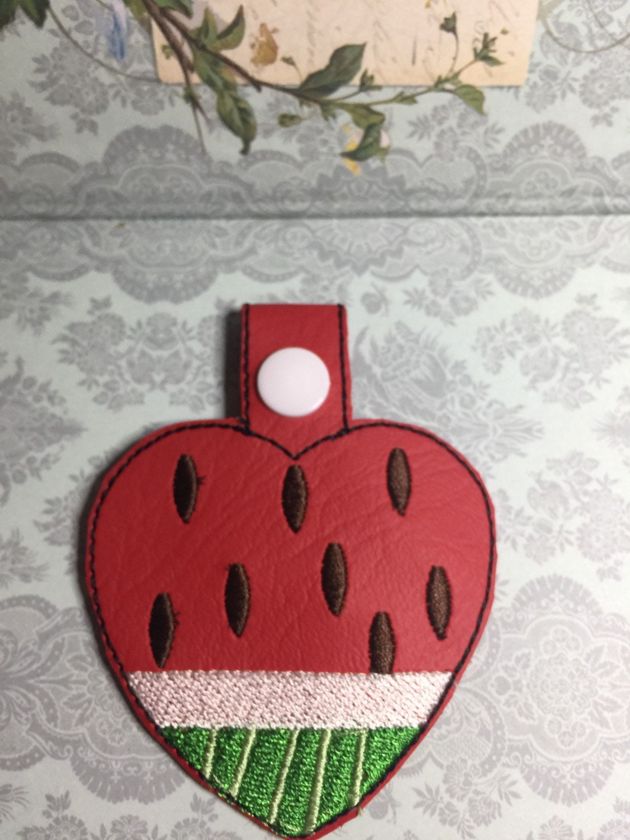 Watermelon Key Chain Watermelon Key Fob Summer Watermelon - Etsy