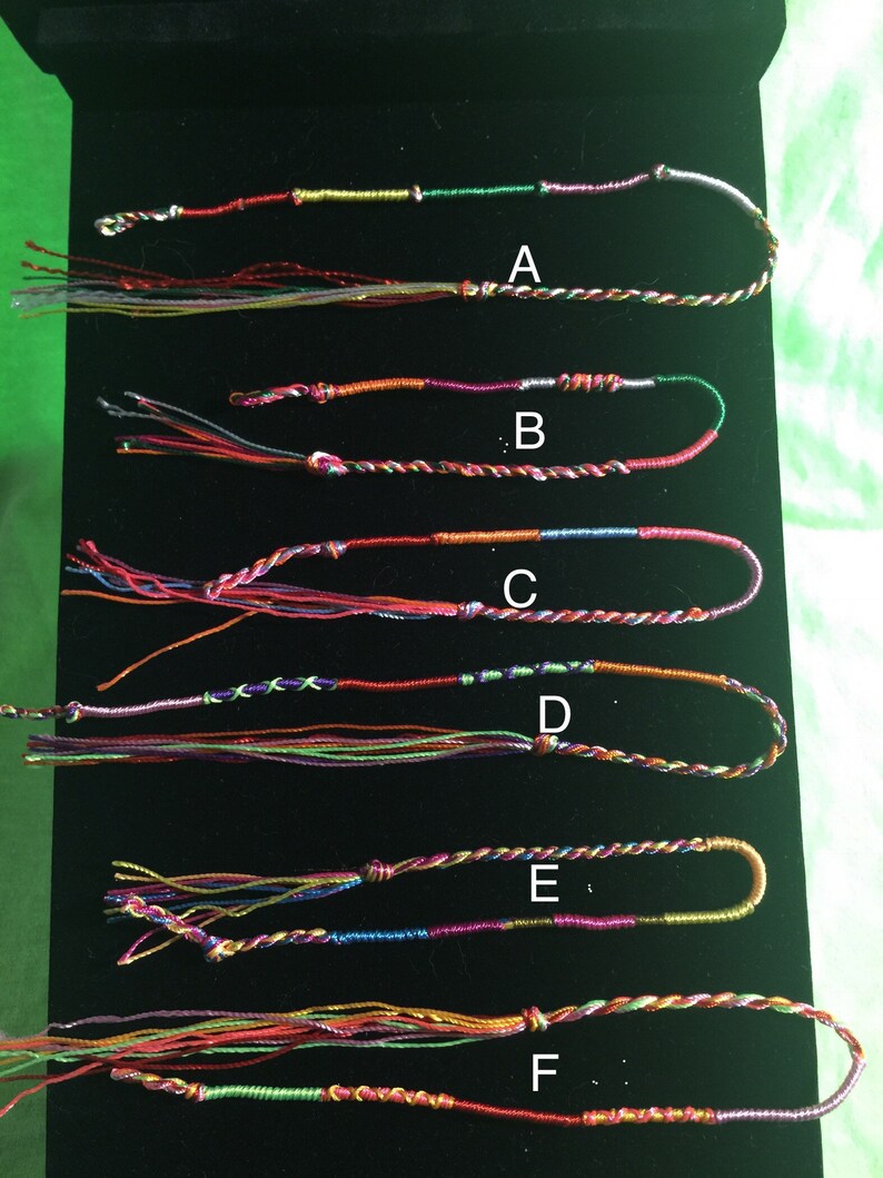 String Bracelets Friendship Bracelets Woven Bracelets | Etsy