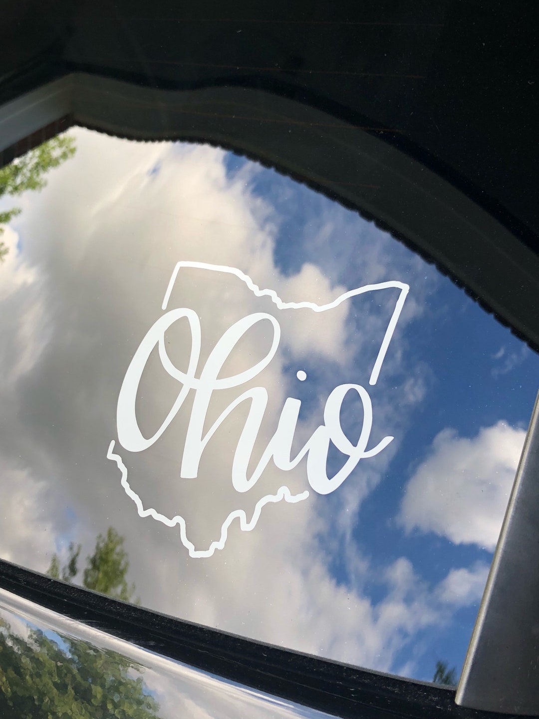 Ohio Bumper Sticker, Window Decal, Car Sticker, Vinyl Decal, Buckeye ...