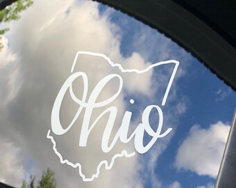 Ohio State Window Decal - Etsy