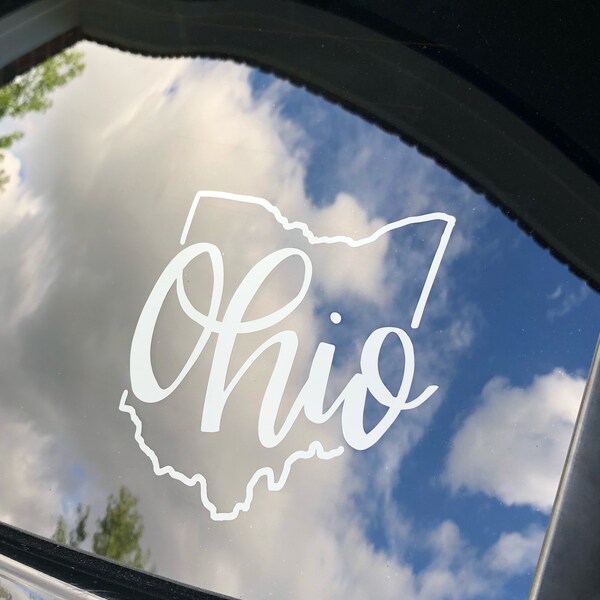 Ohio State Window Stickers - Etsy