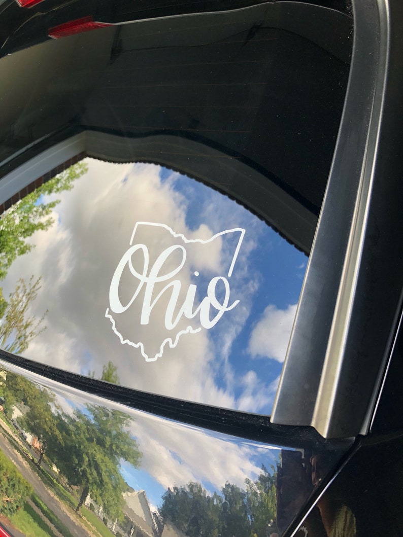 Ohio Bumper Sticker Window Decal Car Sticker Vinyl Decal - Etsy