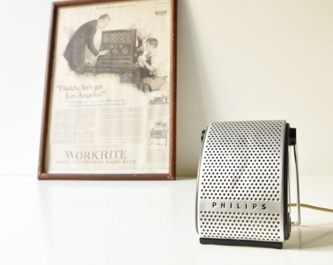 Vintage Philips Microphone EL 3782/00 - Made in Holland - Working - Etsy