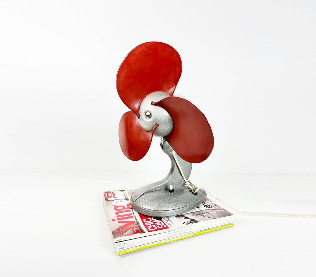 1960’s Soviet Industrial Metal Oscillating Fan - Working Vintage ...