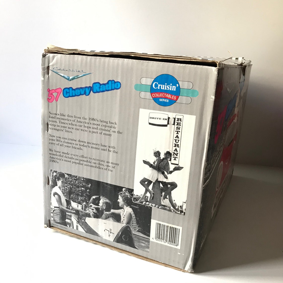 Vintage Randix 57 Chevy Portable AM FM Radio Stereo Cassette | Etsy