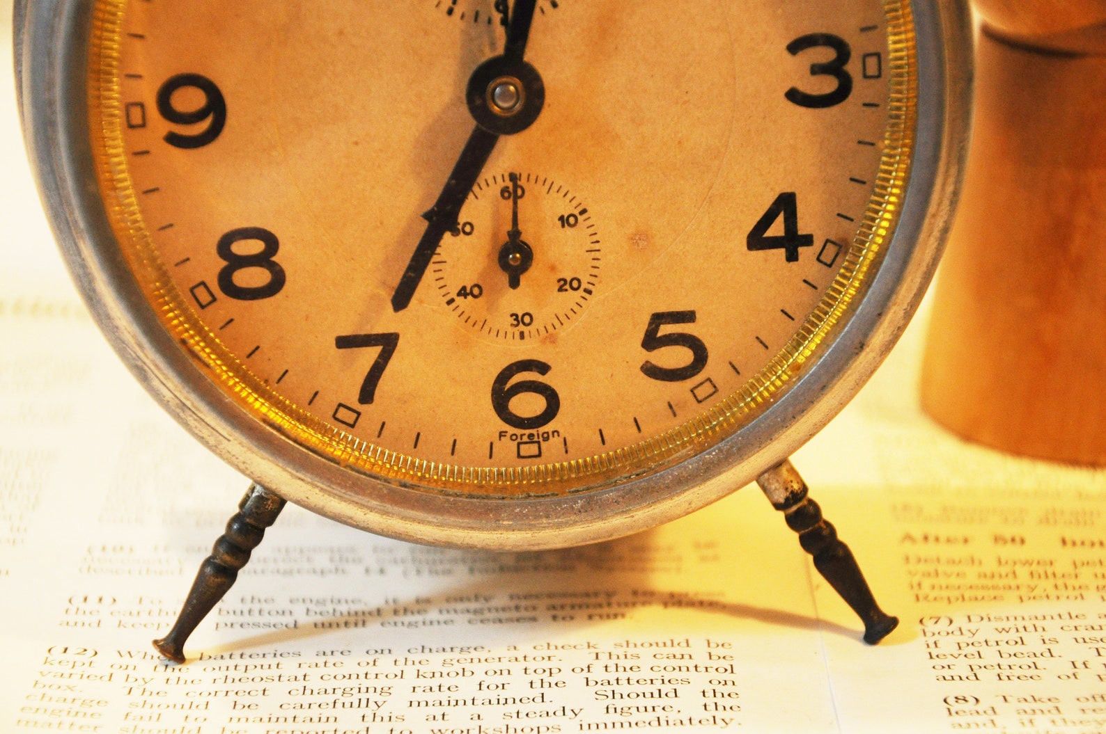 1930's Antique German Haller Foreign Desk Alarm Clock - Etsy