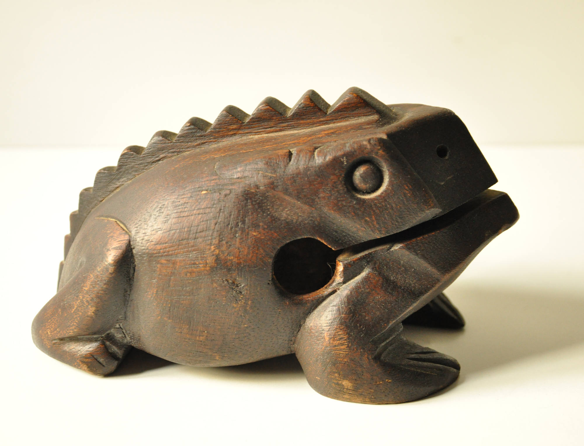 Vintage Wooden Frog Hand Carved Ethnic - Etsy