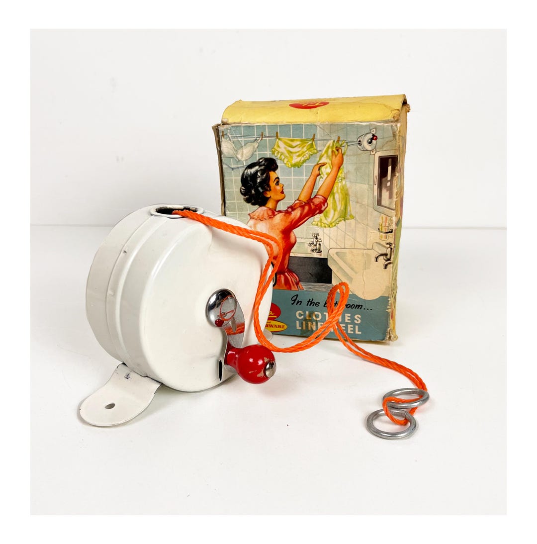 Vintage Tala Clothes Line Reel Number 1192 Clothesline Reel for Indoor ...