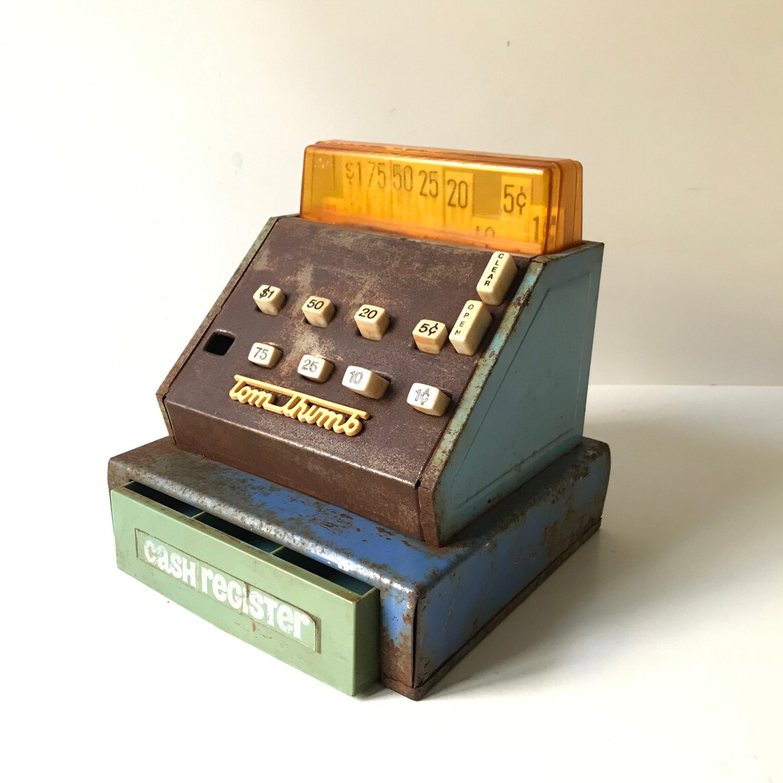 1950s Cash Register Toy Tom Thumb Vintage Toy Pretend - Etsy