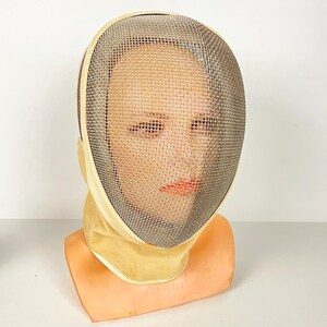 Vintage Leon Paul Fencing Mask - Made in England - Wire Fencing ...