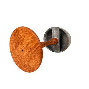 Antique Metal Millinery Hat Block - Size 53,5 - With Wooden Stand - Hat ...