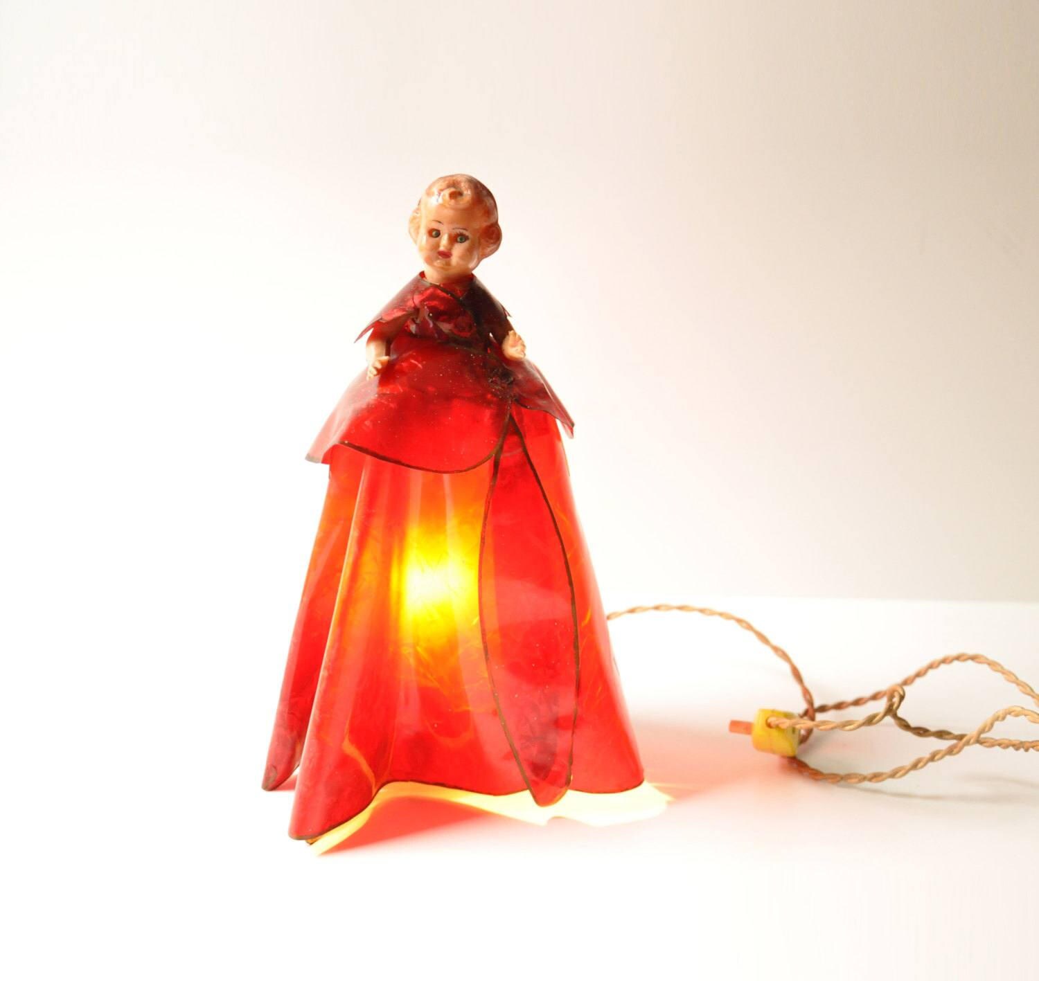 Antique Half Doll Lamp Boudoir Lamp Bedside Table Lamp - Etsy