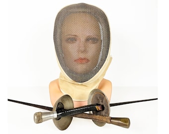 Vintage Allstar Fencing Mask Made in Germany Fencing Helmet Sports ...