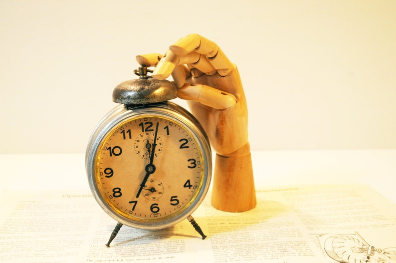 1930's Antique German Haller Foreign Desk Alarm Clock - Etsy