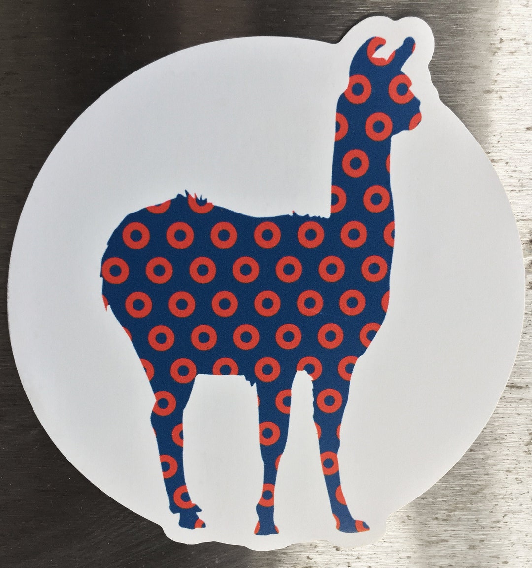 Phish Llama Donuts Magnet - Etsy