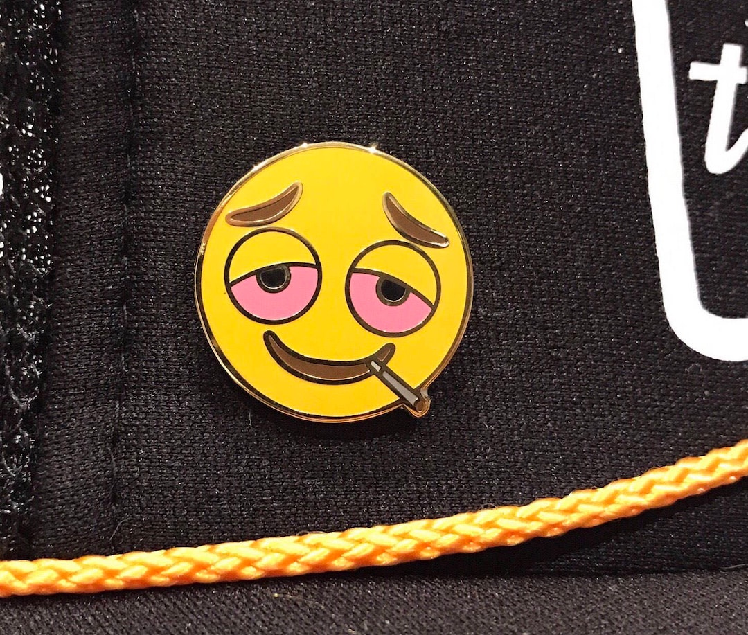 Stoned Emoji, Emoji Blazing - Etsy