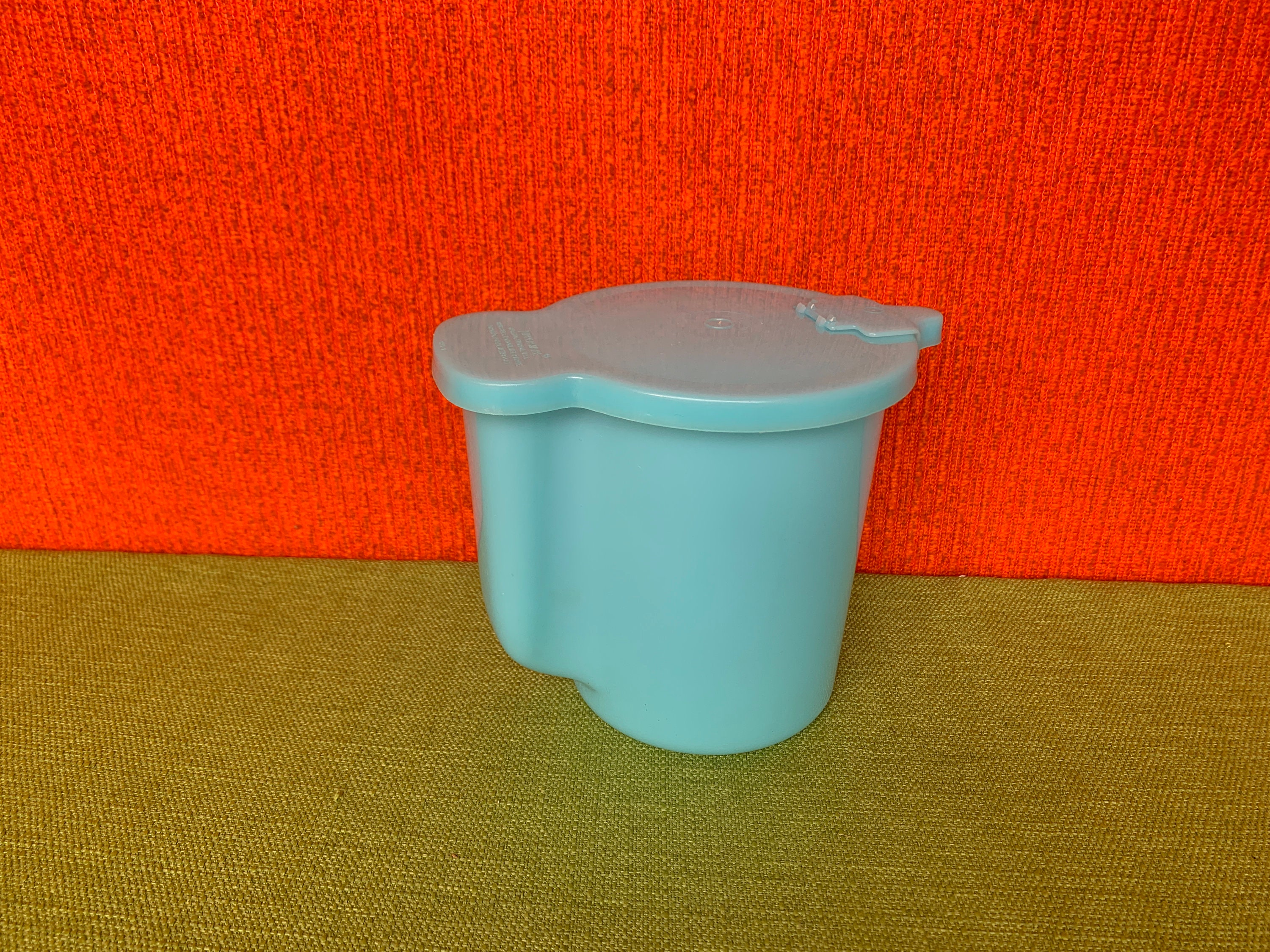 1970s BIG Pastel Blue Tupperware Milk Jug / Carafe Mid Century Vintage ...