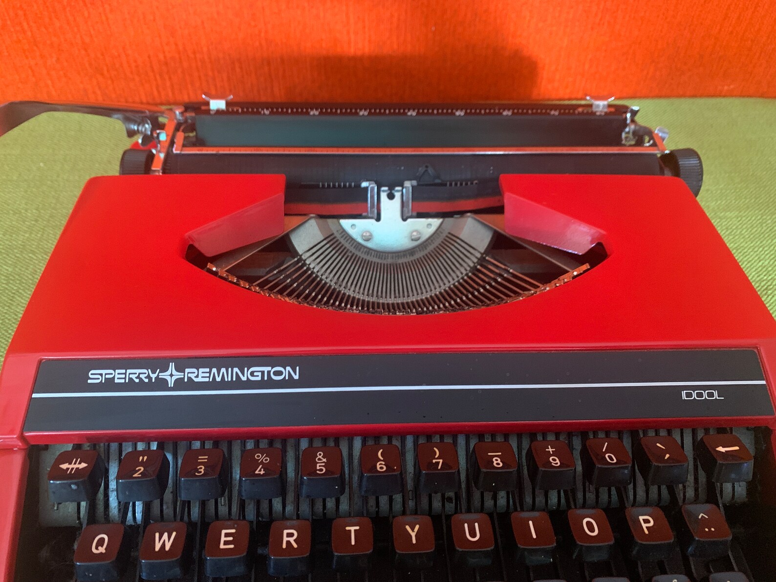 1980s Bright Red Sperry Typewriter From Remmington Type Idol - Etsy