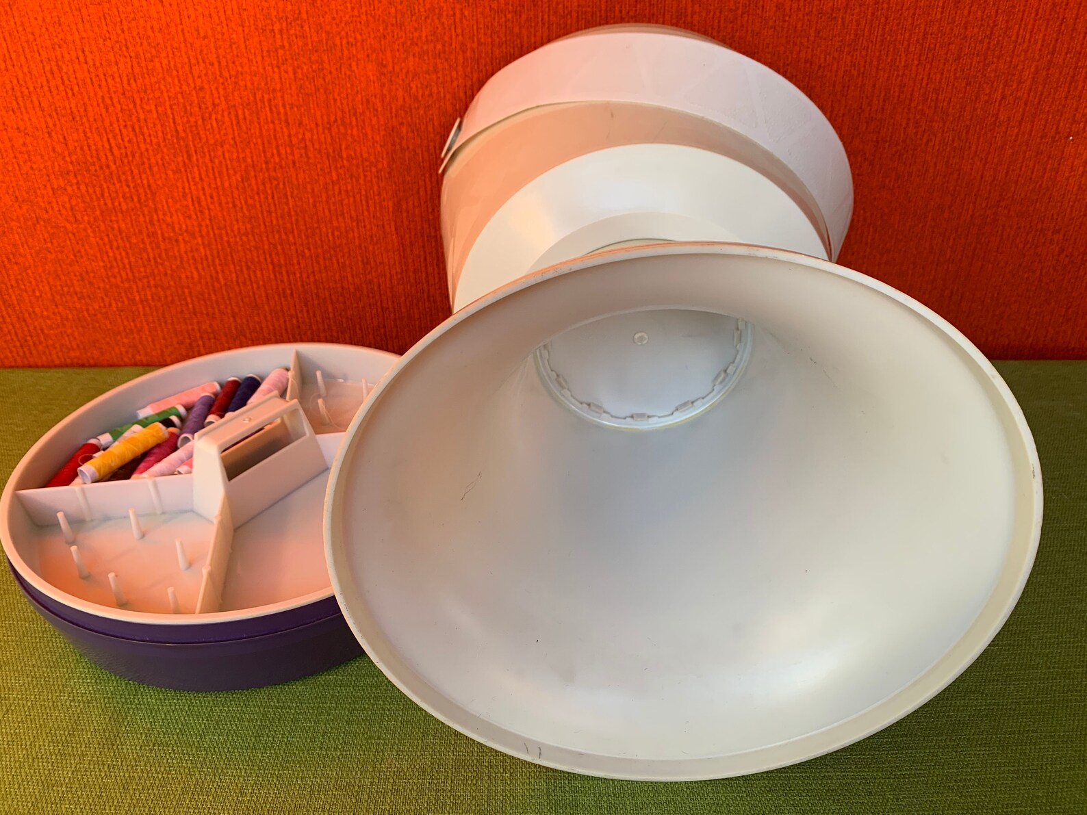 1970s Plastic Sewing Stool / Sewing Table / Box Flair RARE | Etsy