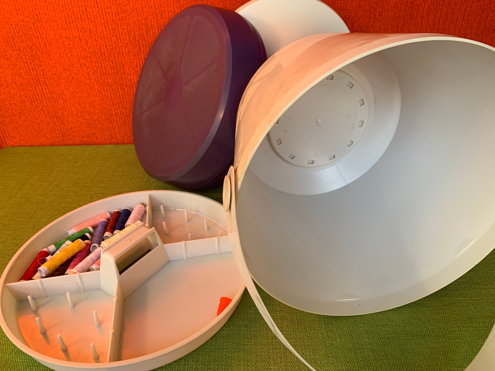 1970s Plastic Sewing Stool / Sewing Table / Box Flair RARE - Etsy