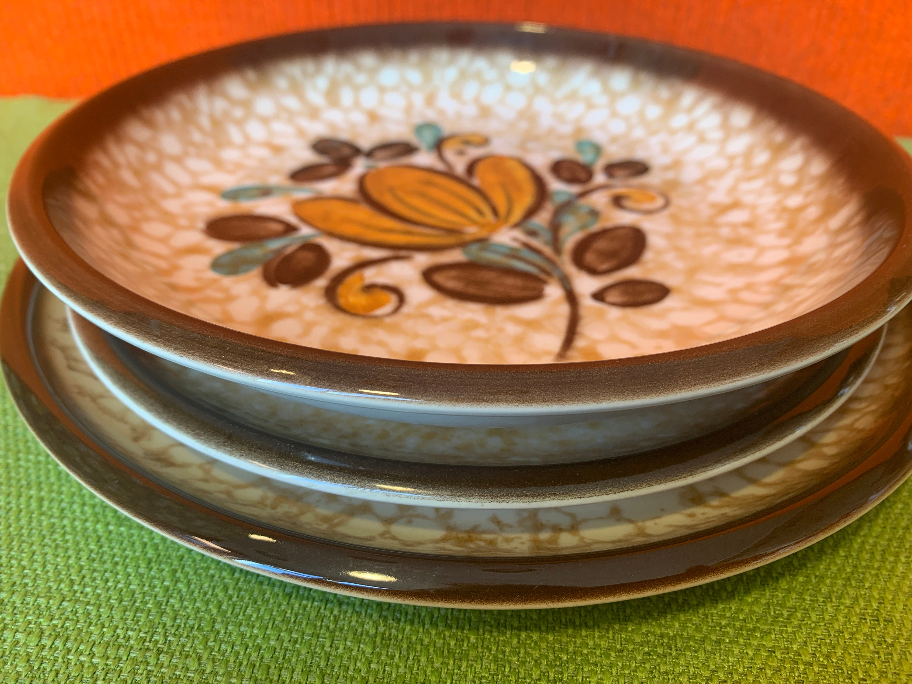 1960s/70s Different Types of Plates From Boch Belgium La - Etsy