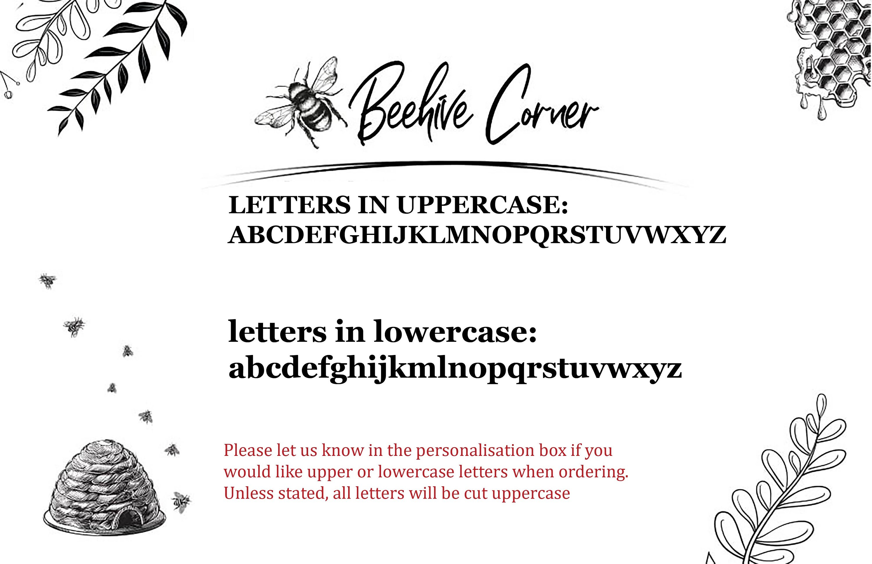 EXTRA LARGE Wooden Letters. Available Sizes Range From 20cm | Etsy