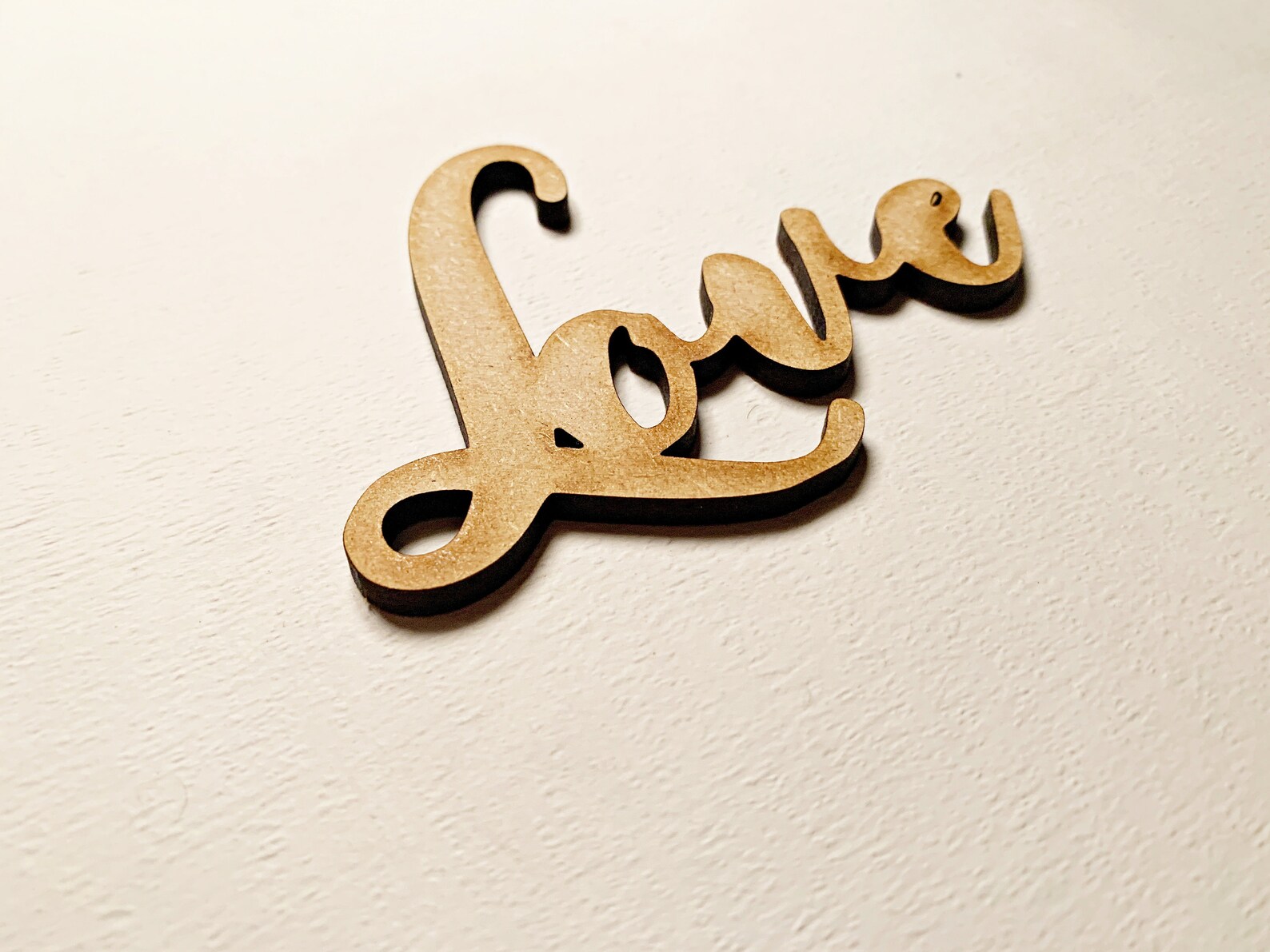 Script Love Wooden Sign Sizes 7.5cm 20cm Height Wall Art - Etsy
