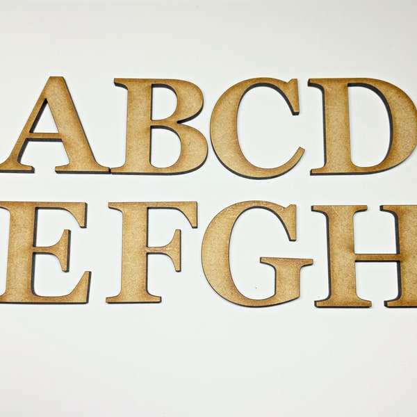 Laser Cut Letters - Etsy UK