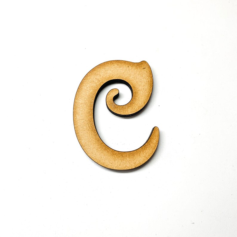 Wooden Letters 2cm 20cm Small and Large 4mm Thick in - Etsy UK