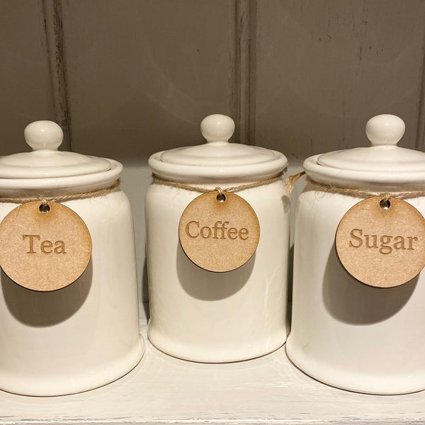 Tea Coffee Sugar - Etsy UK