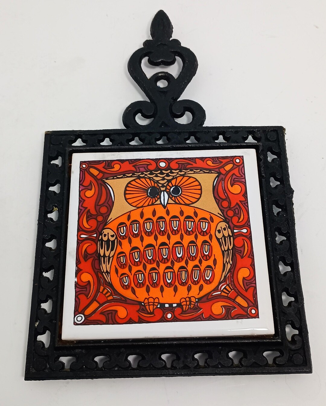 Vtg 60s Retro Holt Howard Owl Trivet MCM Mid Century - Etsy