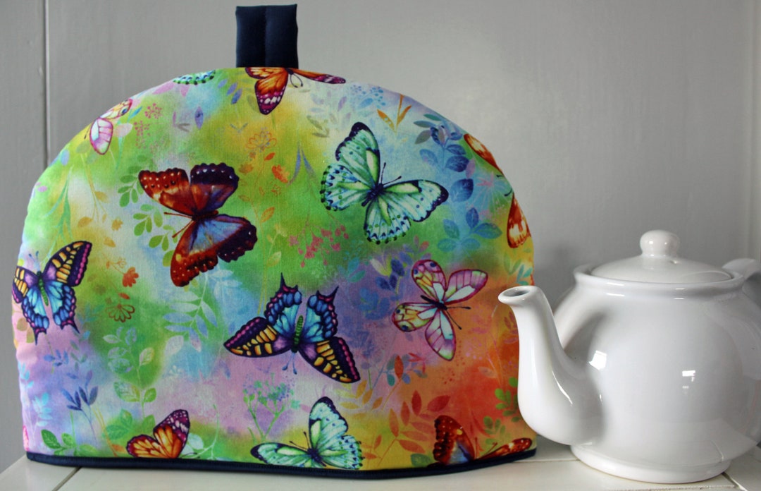 Tea Cosy, Butterfly Insulated Tea Cosy, SMALL, MEDIUM, LARGE - Etsy
