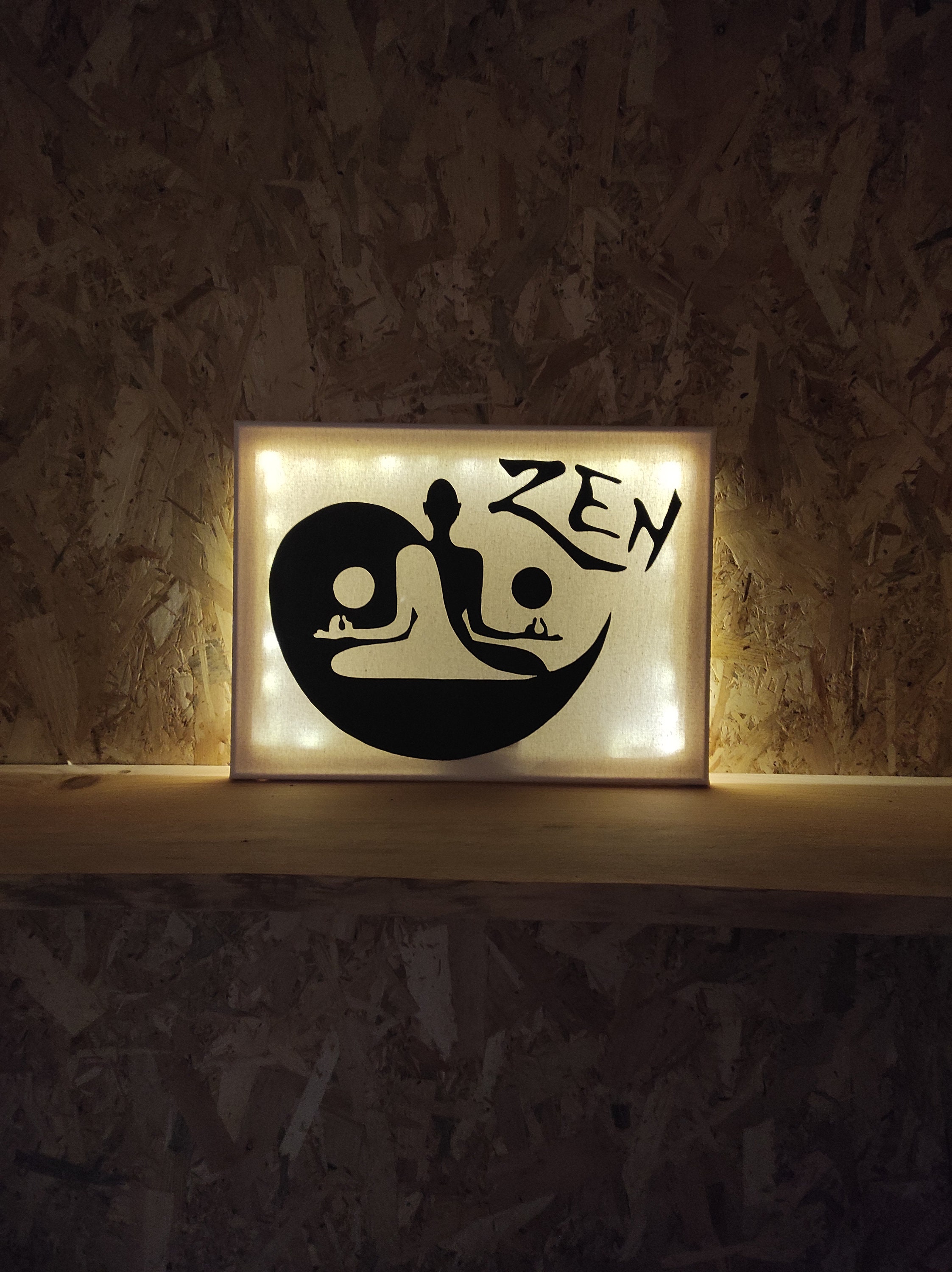 Zen Light Board, Buddha - Etsy