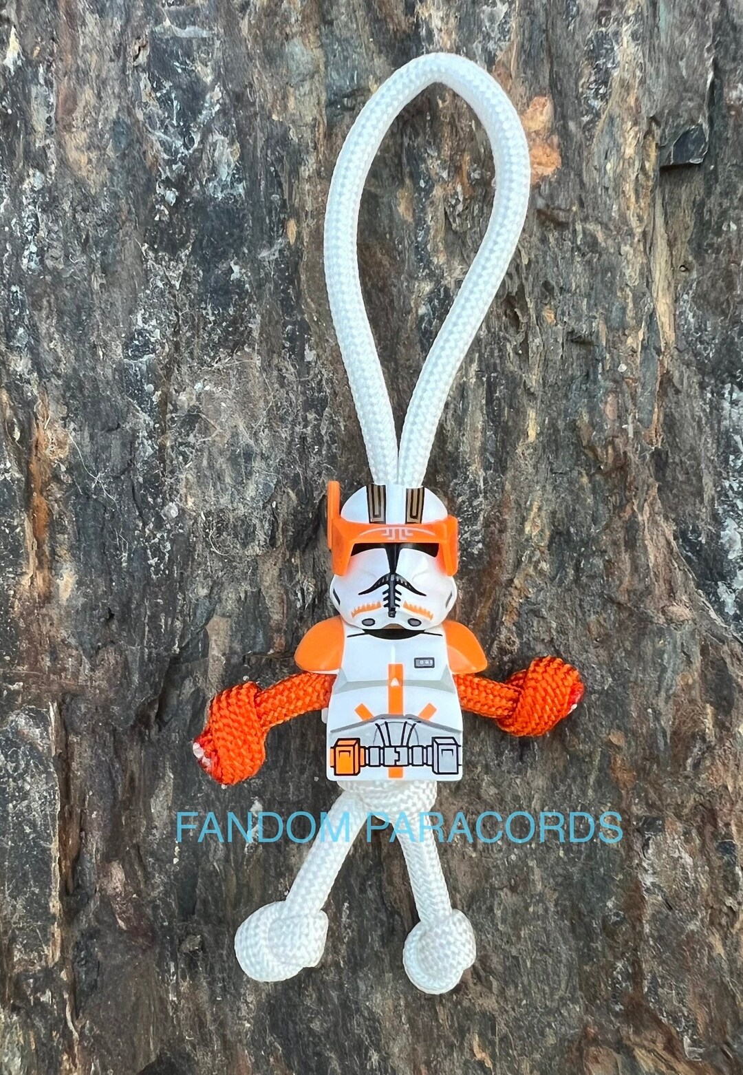 Clone Wars Commander Cody Paracord Keychain, EDC Everyday Carry ...