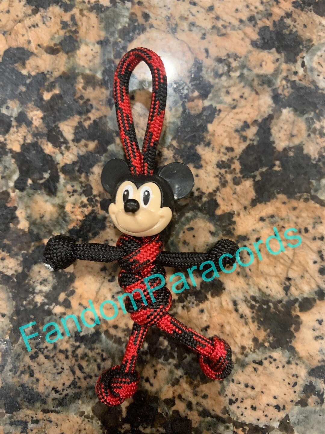 MICKEY MOUSE Paracord Keychain, Everyday Carry Accessory, Lego ...