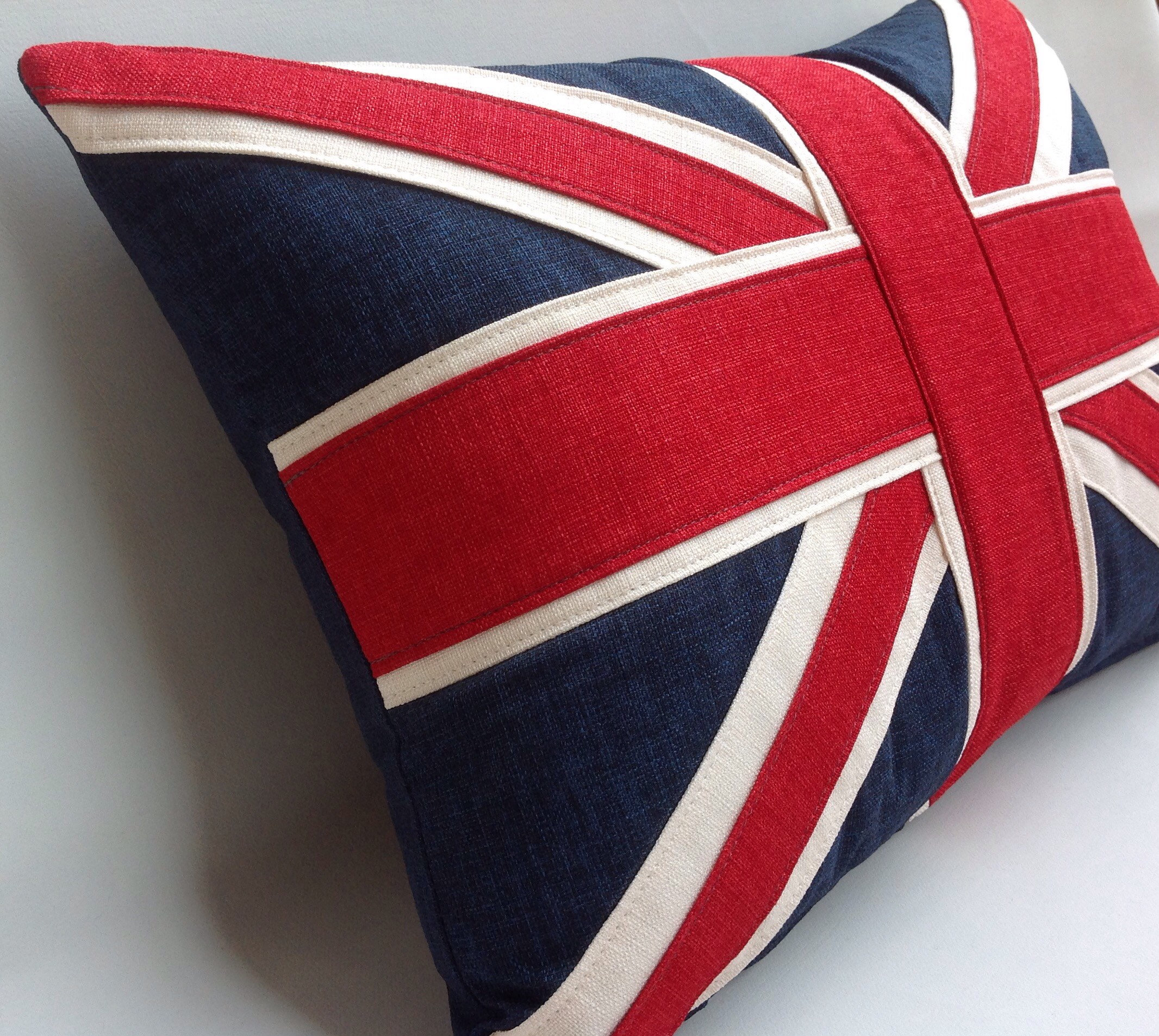 The Traditional Union Jack Cushion - Etsy UK