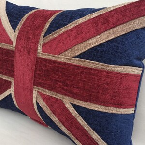 The Vintage Union Jack Cushion - Etsy