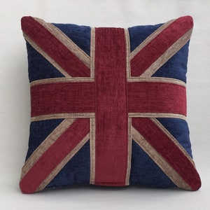 The Vintage Union Jack Cushion - Etsy